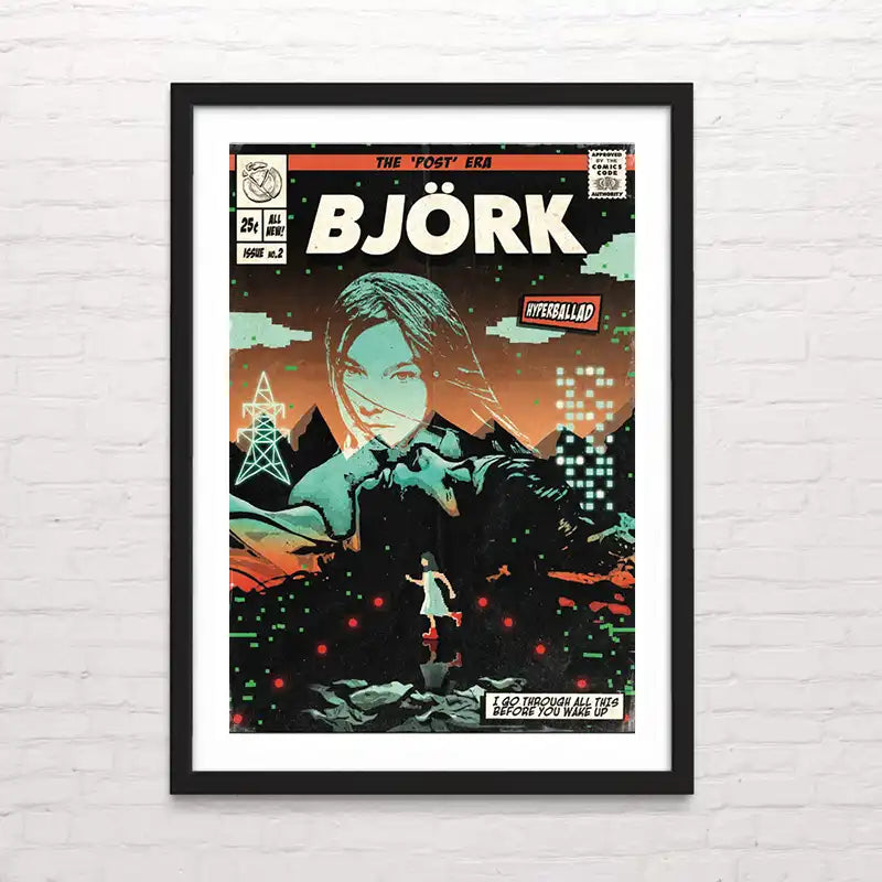 Björk - Hyperballad – Posterinc Studio